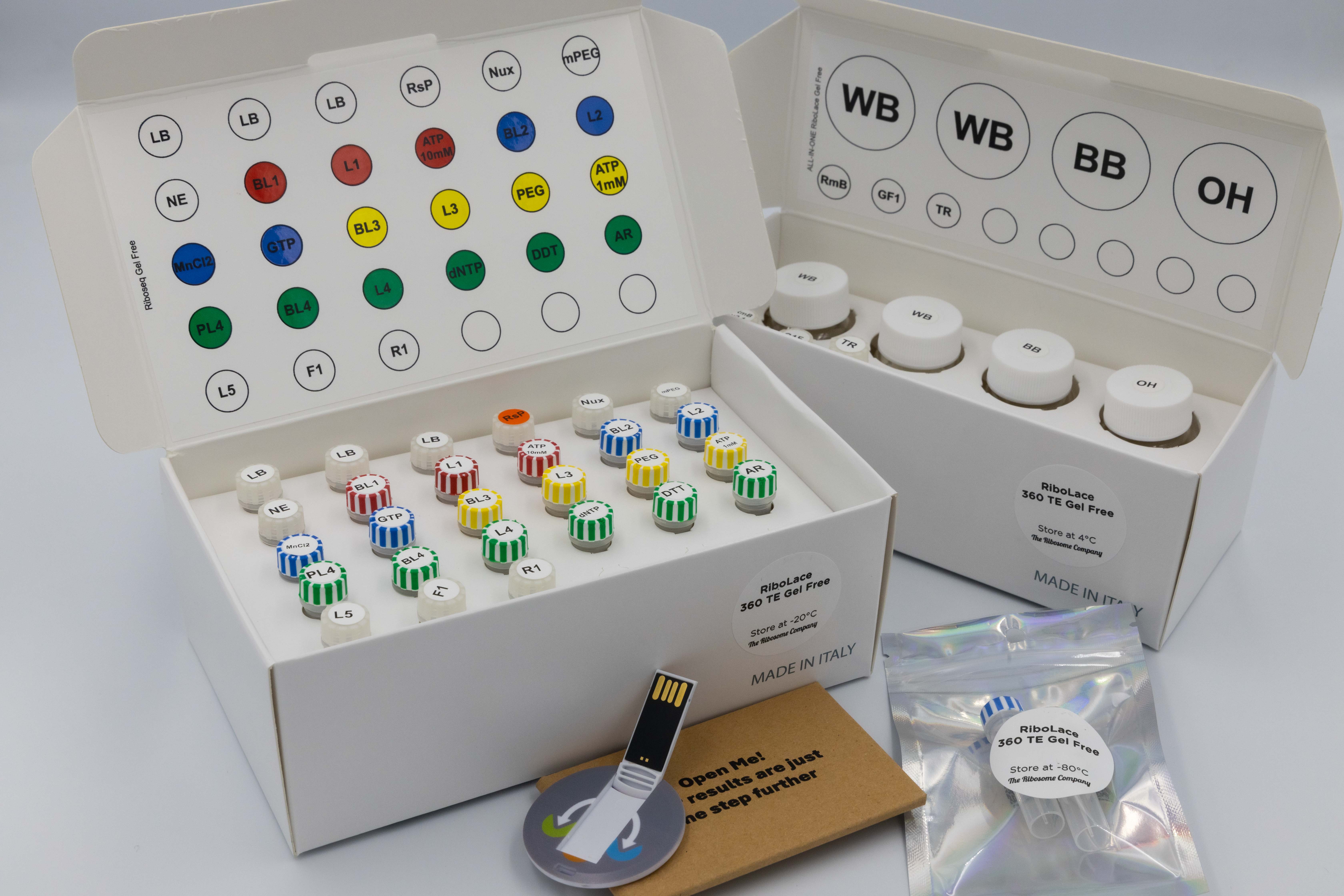 RiboLace 360 TE Gel Free Kit - Products by Immagina Biotech