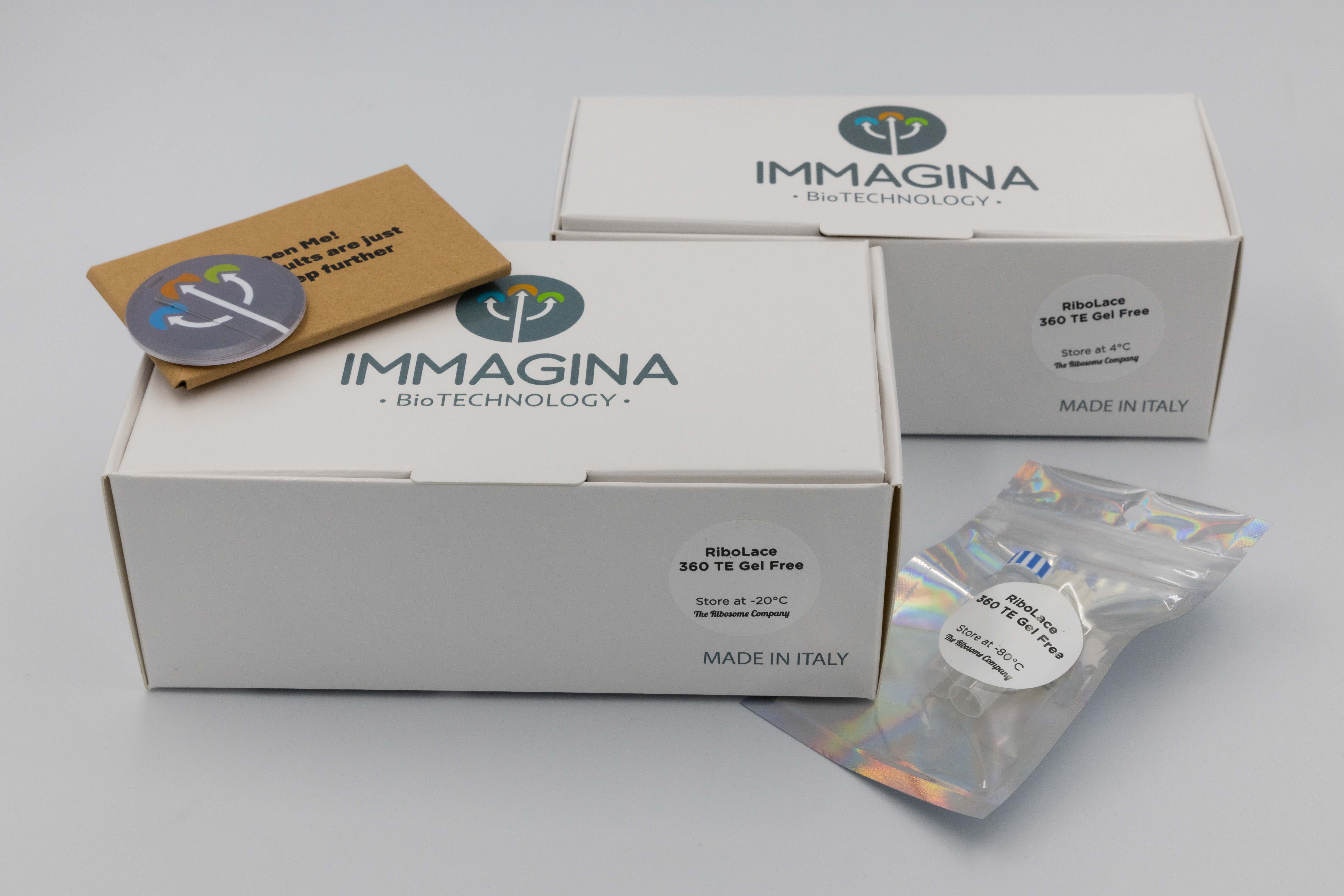 RiboLace 360 TE Gel Free Kit - Products by Immagina Biotech