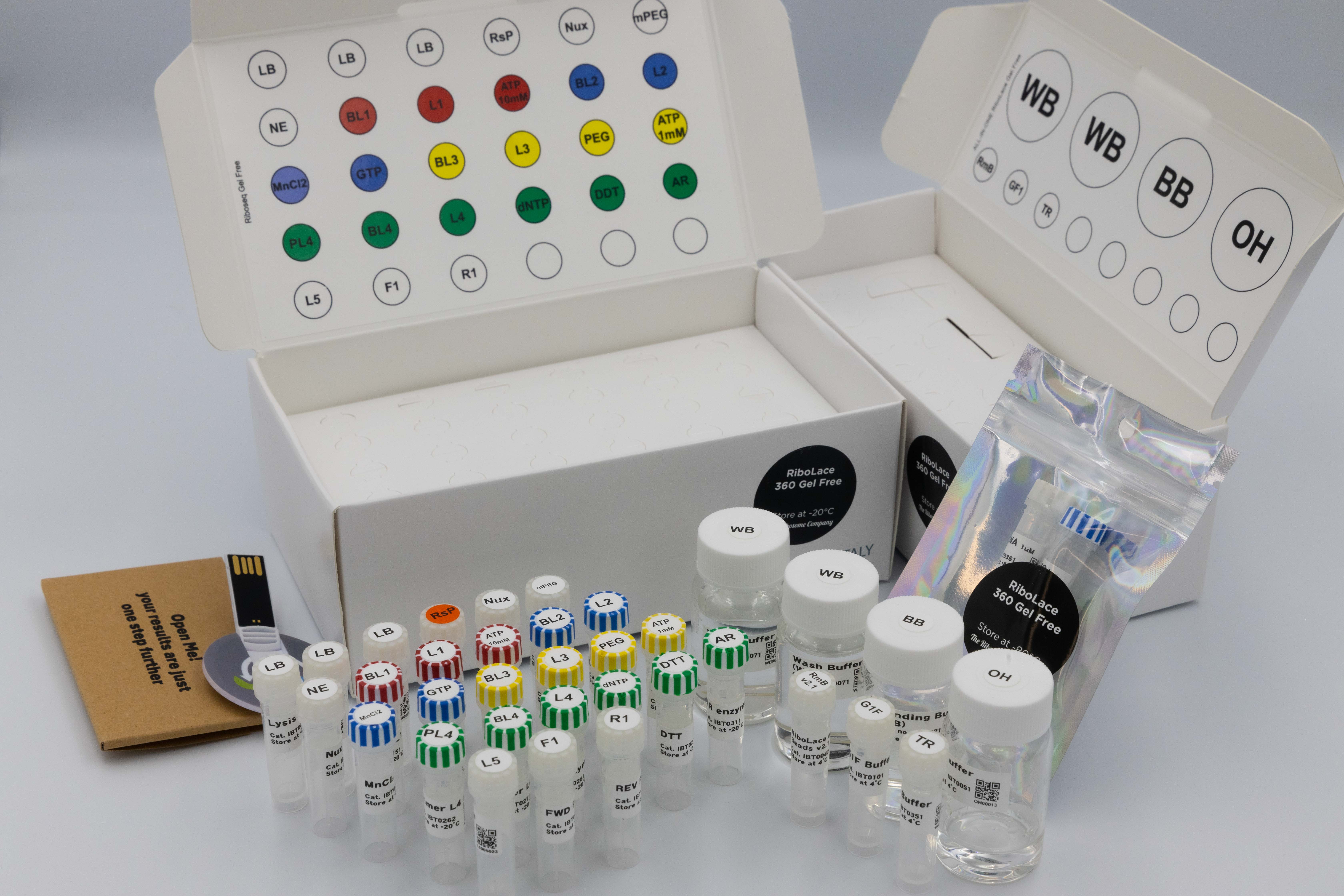 RiboLace 360 Gel Free Kit - Products by Immagina Biotech